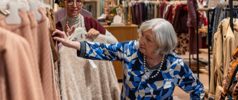 Hartenwens: Christiane (86) werd model voor 1 dag | S-Plus vzw